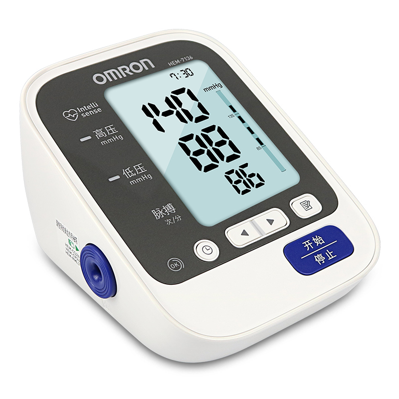 【欧姆龙上臂式电子血压计】OMRON欧姆龙 上臂式电子血压计HEM-7136价格|说明书|怎么样-医流巴巴网上商城